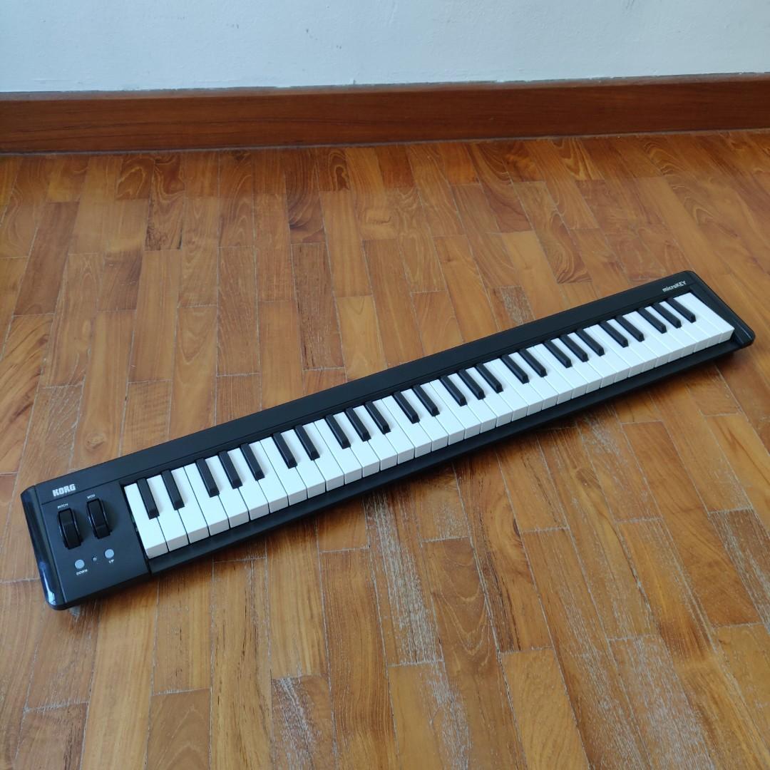 KORG microKEY2 (61-Key) MIDI Keyboard + KORG DS-1H Damper Pedal ...