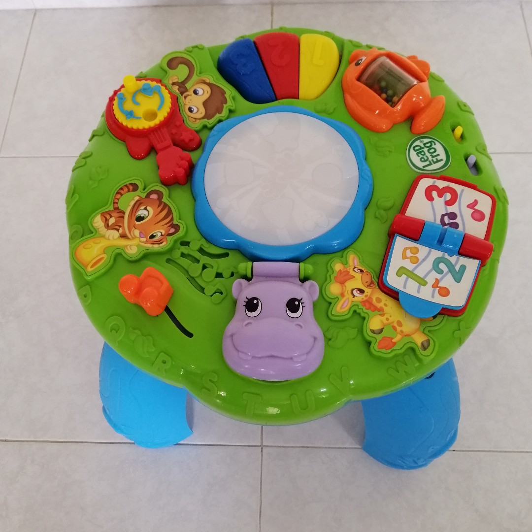 LeapFrog Animal Adventure Learning Table, Hobbies & Toys, Toys & Games ...