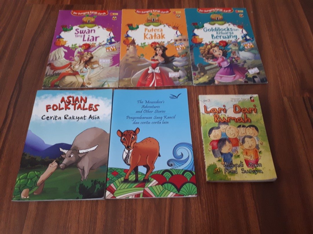 Malay story books @ $6.00 for all, Hobbies & Toys, Books & Magazines ...