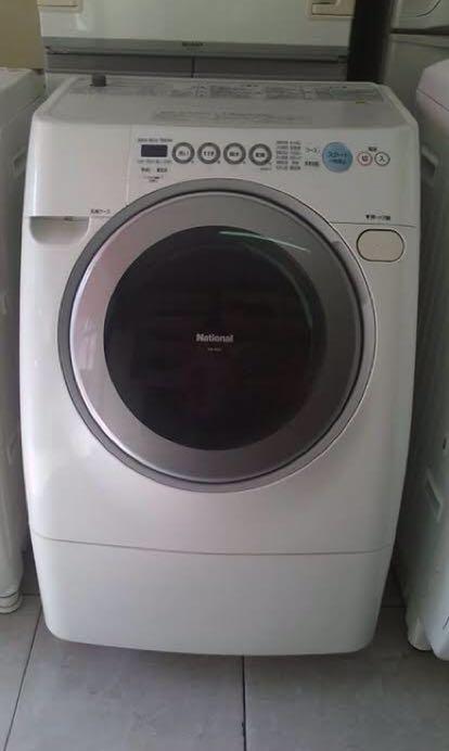 National Washing Machine with HeatDryer 2nd Hand 8kg Capacity Japan ...