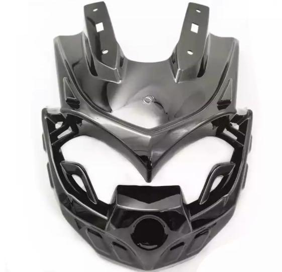 Nmax Front Mask Cover, Motorcycles, Motorcycle Accessories on Carousell