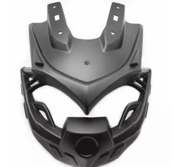 Nmax Front Mask Cover, Motorcycles, Motorcycle Accessories on Carousell