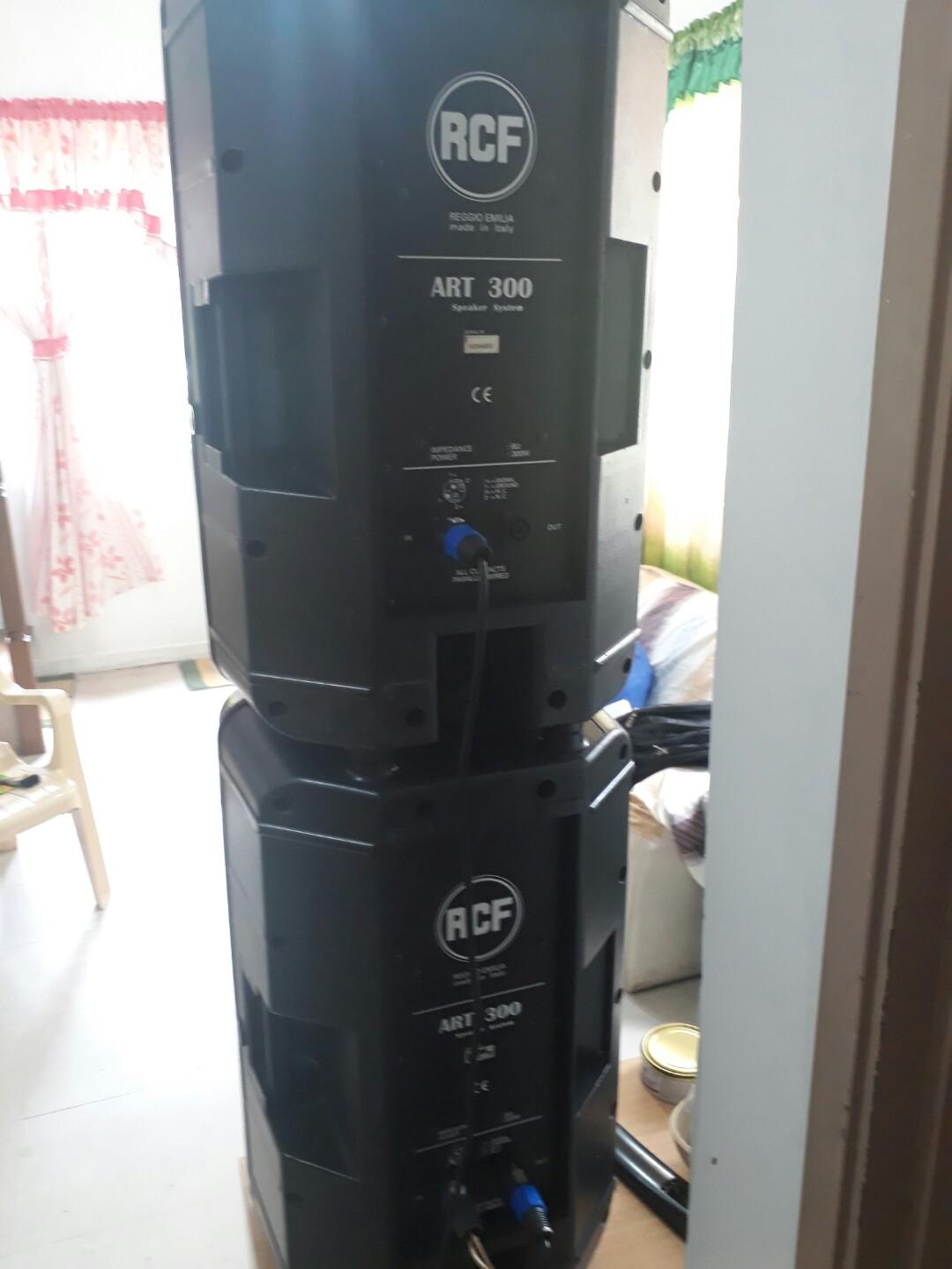 RCF Art 300 Speaker (Pair), Audio, Soundbars, Speakers & Amplifiers on ...