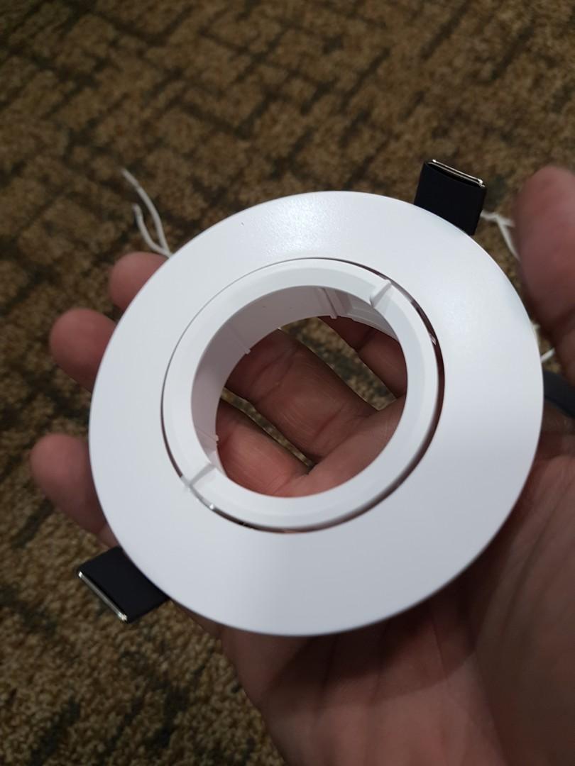 Recess spot light/ downlight casing, Furniture & Home Living, Lighting ...
