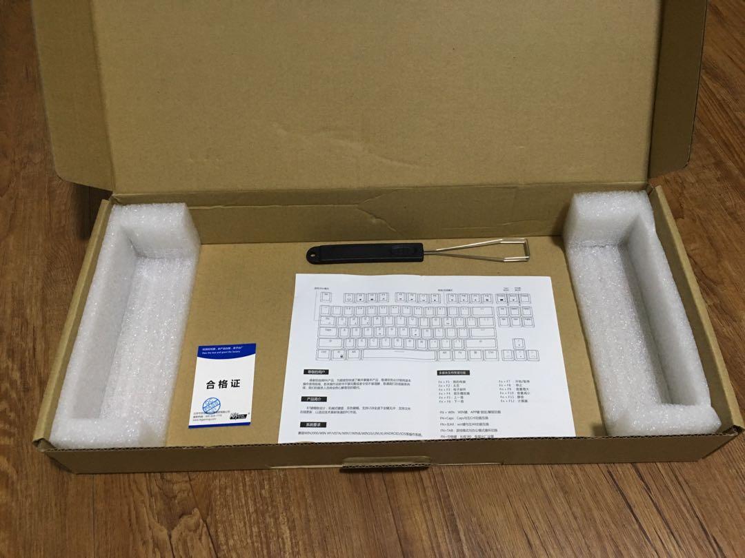 Royal Kludge RK 987A Cherry MX Black Tenkeyless Mechanical Keyboard ...