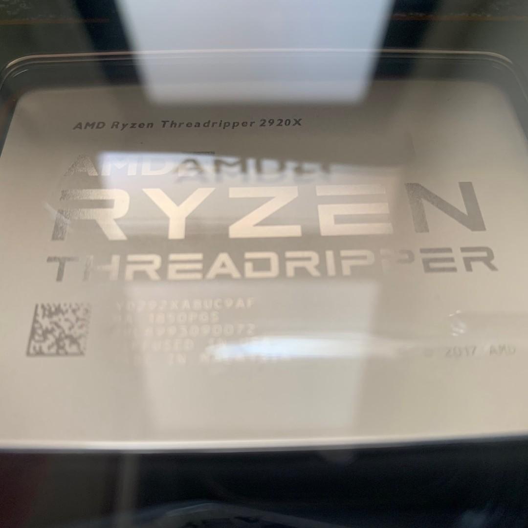 Ryzen Threadripper 2920X Processor | AMD, Computers & Tech, Parts ...