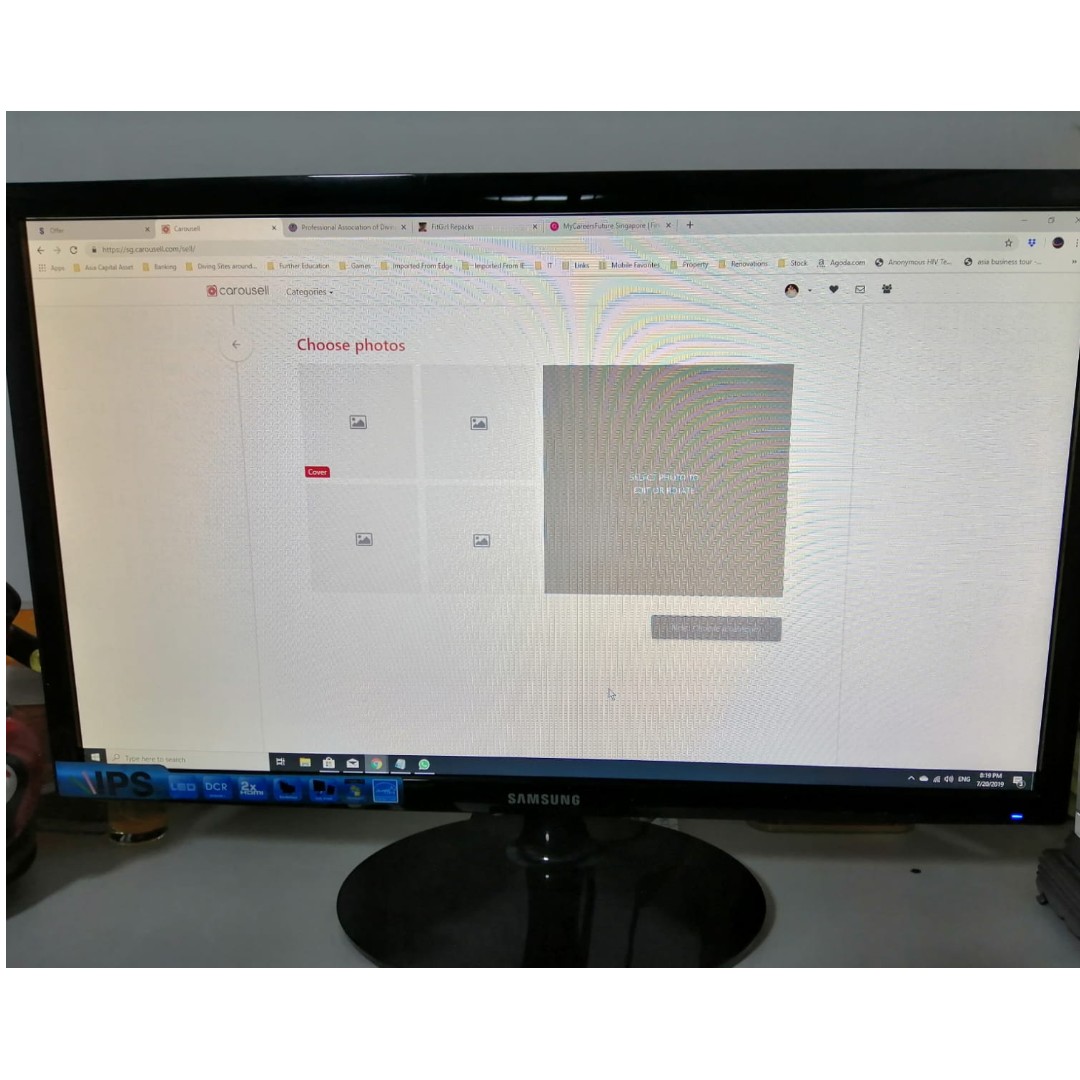 Samsung LED S24D300, Computers & Tech, Parts & Accessories, Monitor ...