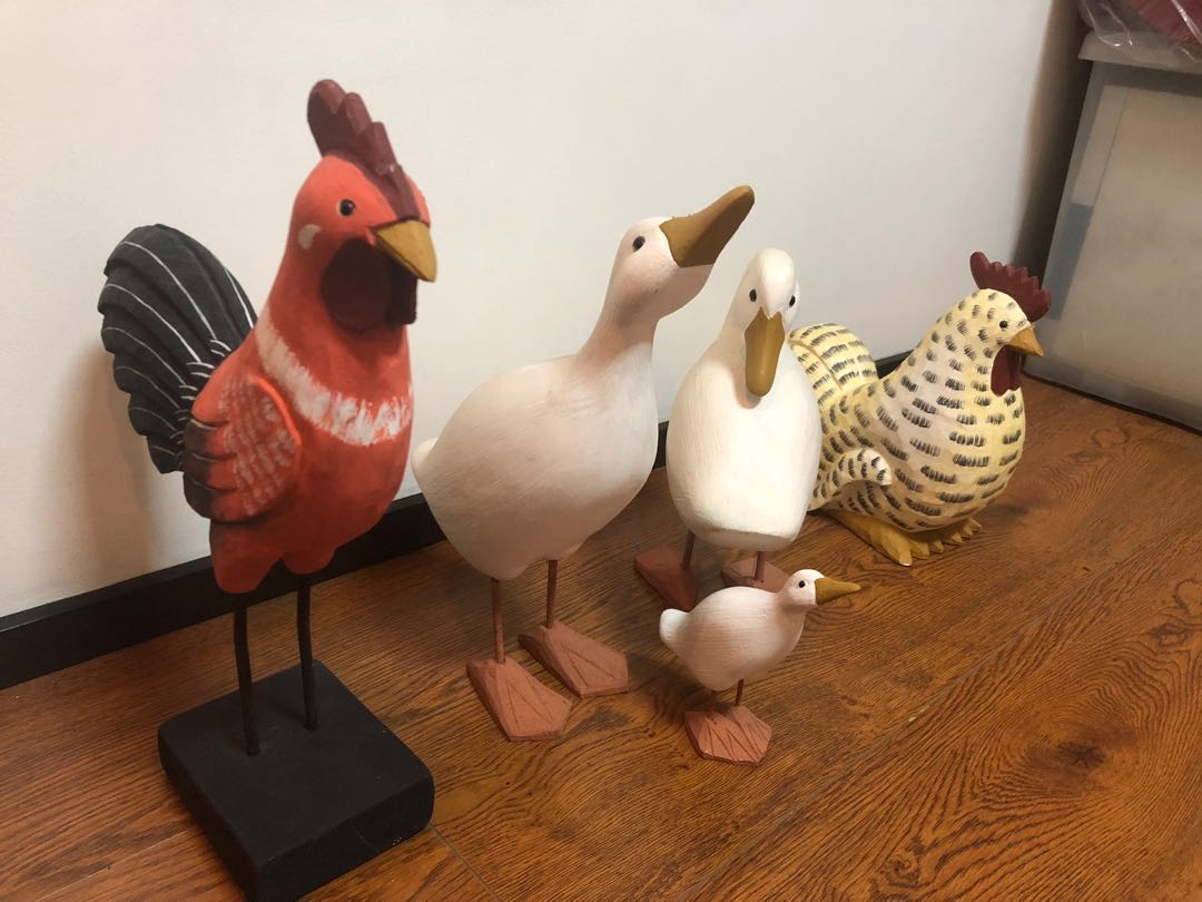 Set of Farm Animals Props and Decors, Hobbies & Toys, Stationary ...