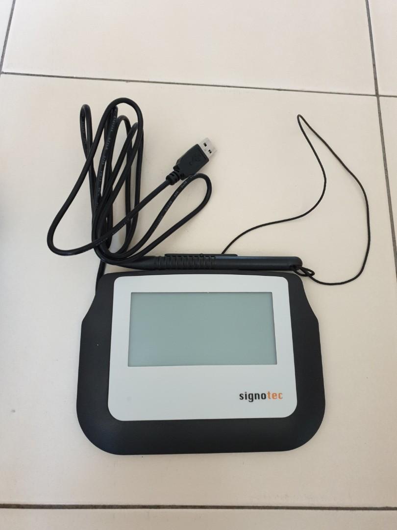 Signotec LCD signature pad sigma, Computers & Tech, Parts & Accessories ...
