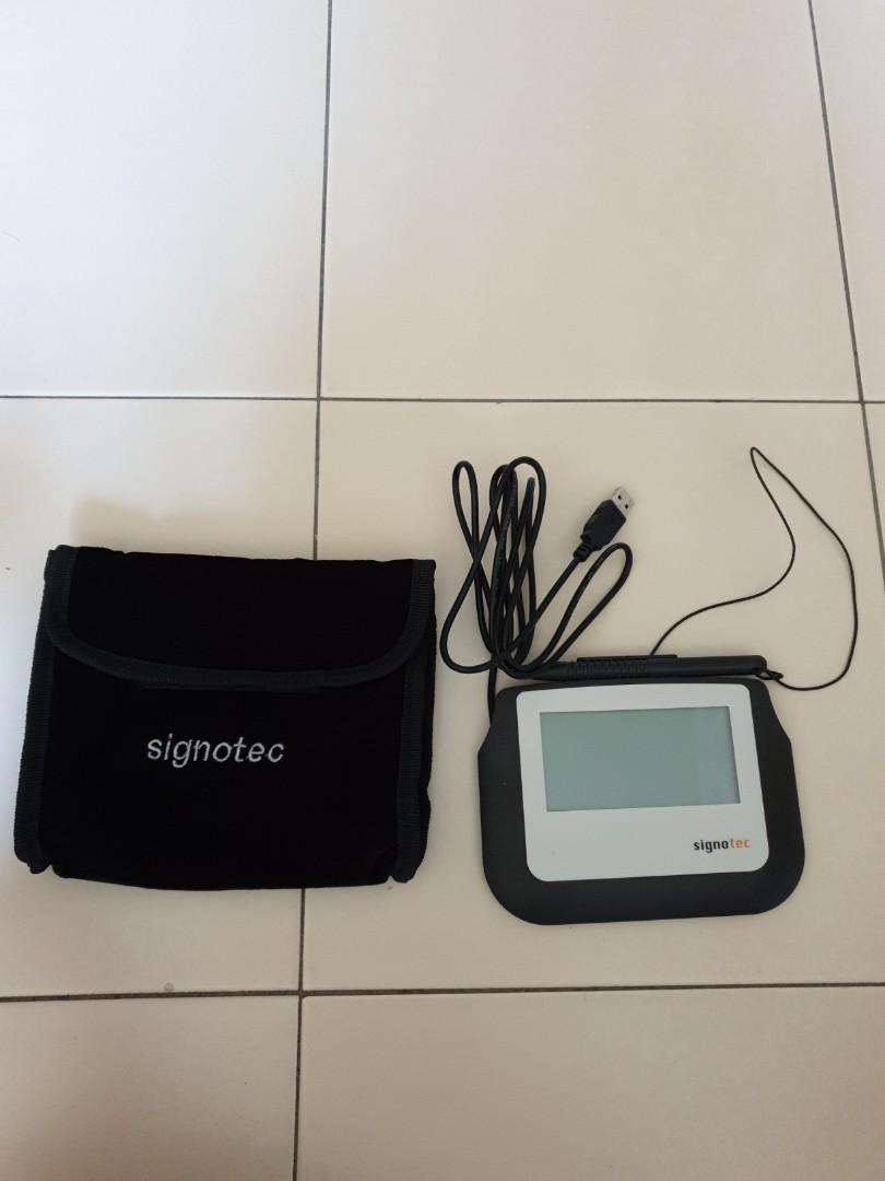 Signotec LCD signature pad sigma, Computers & Tech, Parts & Accessories ...