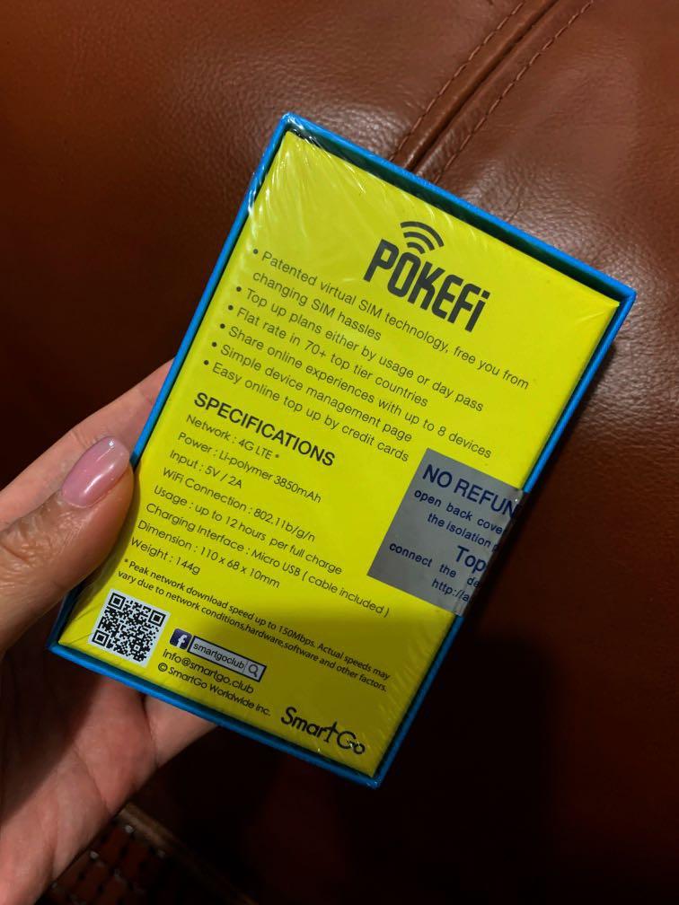 全新 ️現貨 ️Smartgo Pokefi Wifi 隨身無線路由器(原價：HKD 990）, 電腦＆科技, 電腦周邊及配件, Wifi及 ...