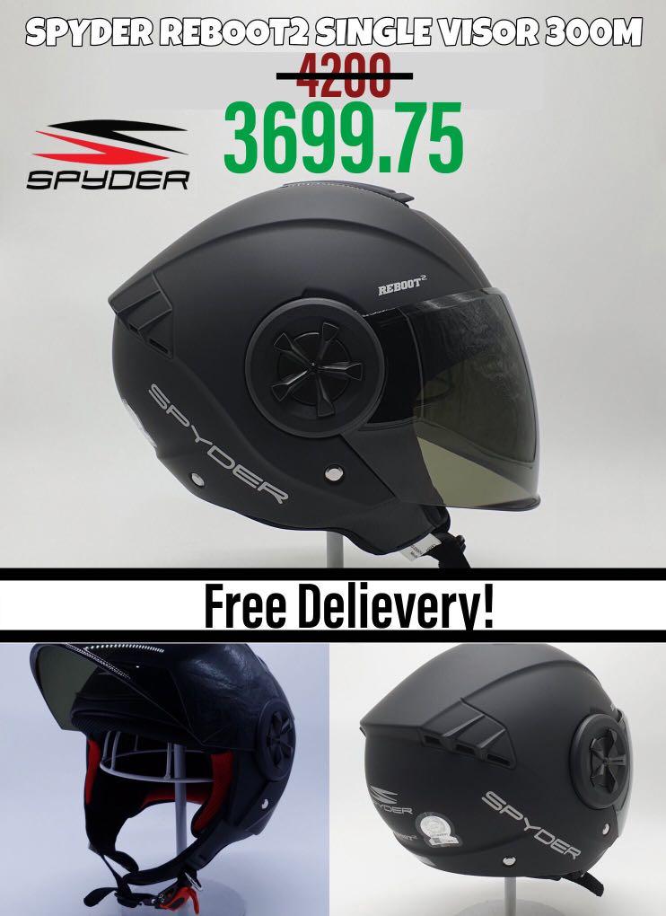 Spyder Motorcycle Helmet, Sports Equipment, Other Sports Equipment and ...