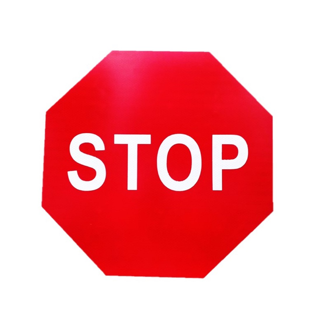 Stop Sign signage traffic sign parking facility, Commercial ...