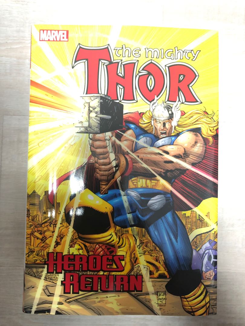Thor Heroes Return Vol 1 Omnibus, Hobbies & Toys, Books & Magazines, Comics & Manga on Carousell