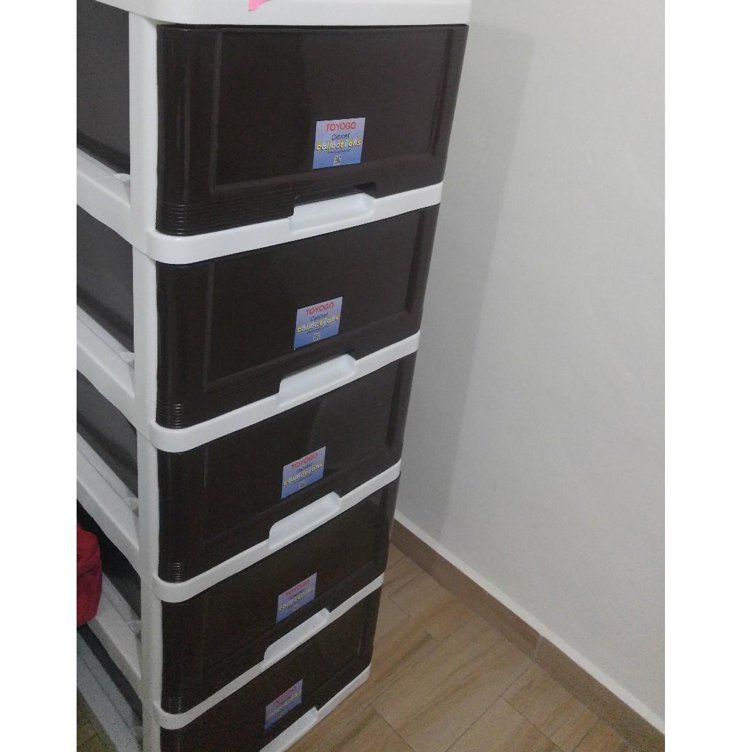 Toyogo 5 drawer storage unit - large size, Furniture & Home Living ...