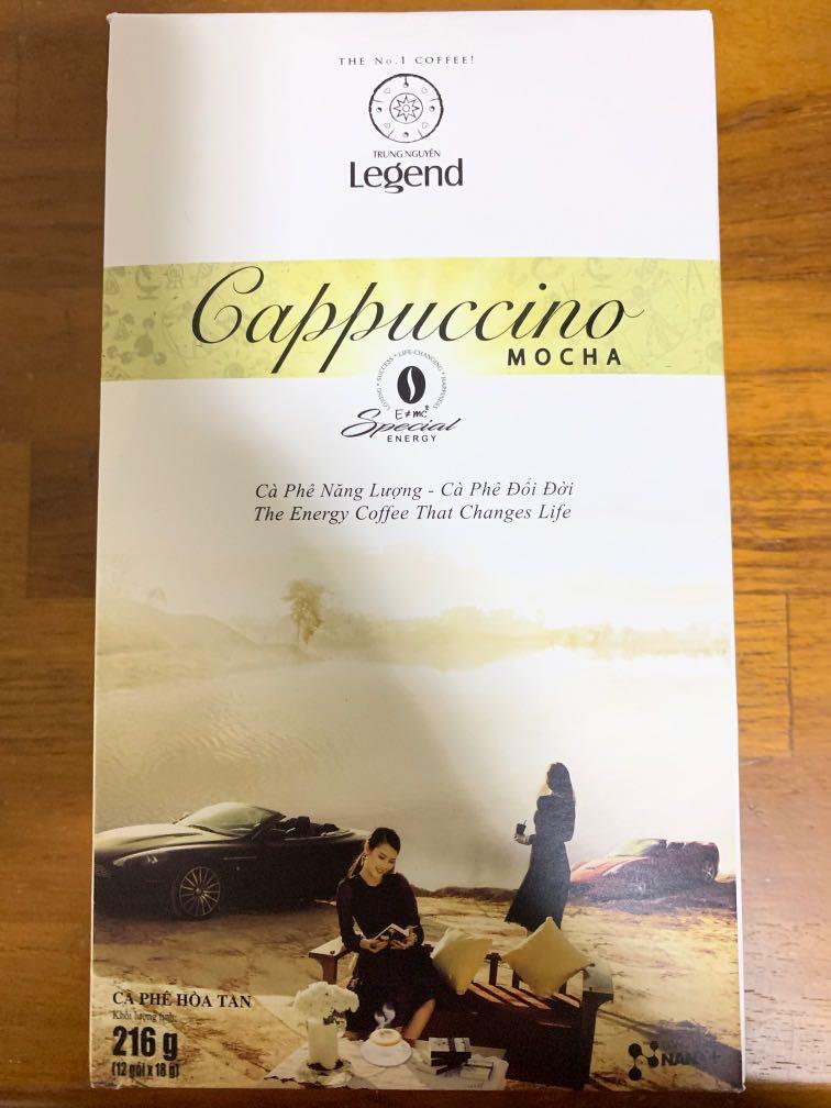 Trung Nguyen Legend Coffee Cappuccino Mocha, Food & Drinks, Beverages ...