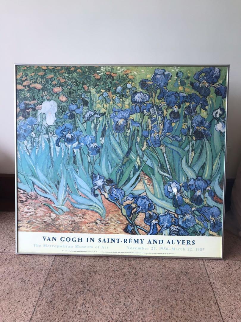 Van Gogh - Poster with frame, Furniture & Home Living, Home Decor ...