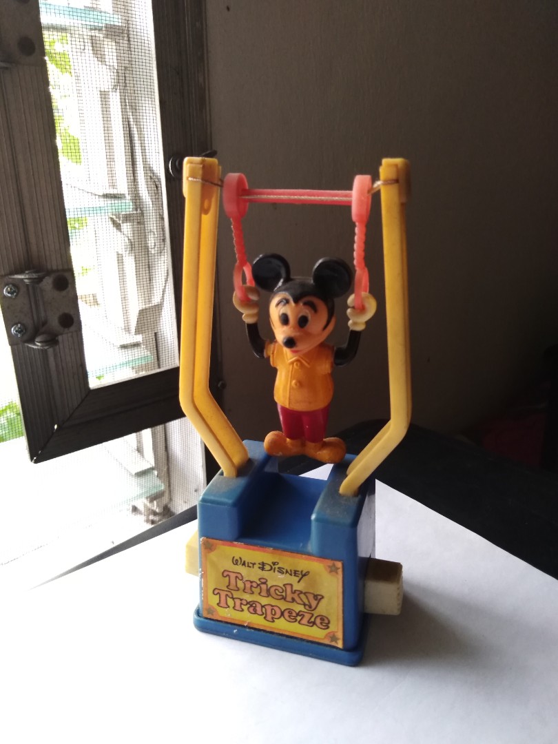 Vintage Mickey Tricky Trapeeze (1977), Hobbies & Toys, Memorabilia ...