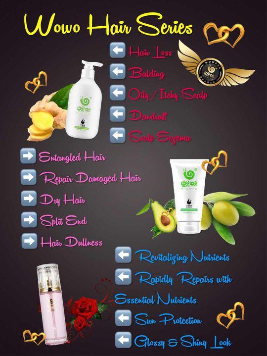 Wowo Pure Ginger Shampoo, Beauty & Personal Care, Hair on Carousell