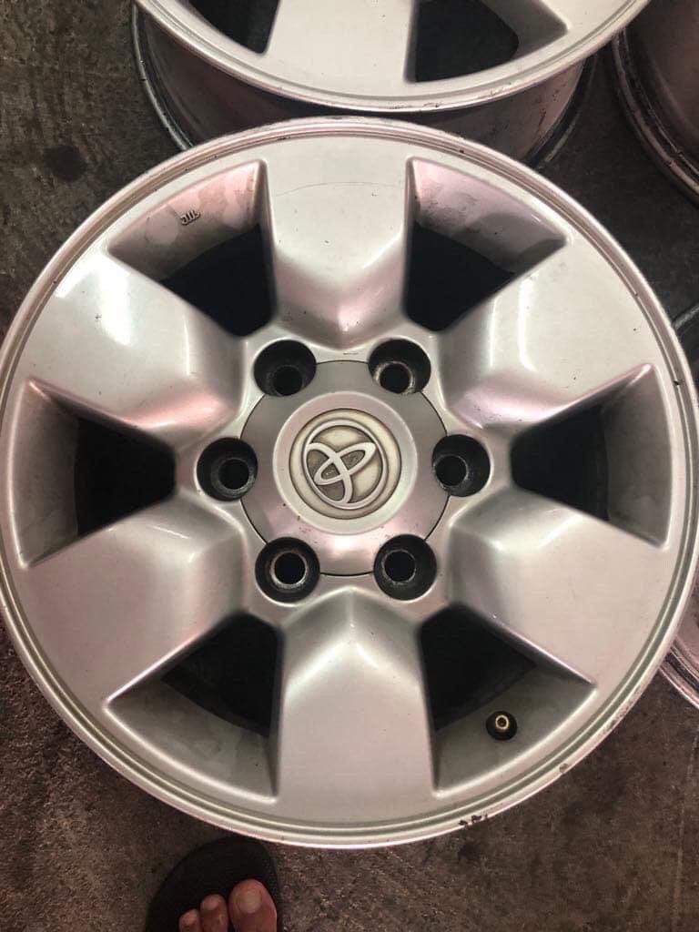 15" Toyota Hilux stock mags 6Holes Pcd139 Brandnew, Car Parts ...