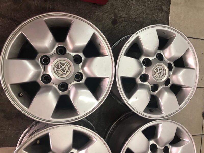 15" Toyota Hilux stock mags 6Holes Pcd139 Brandnew, Car Parts ...