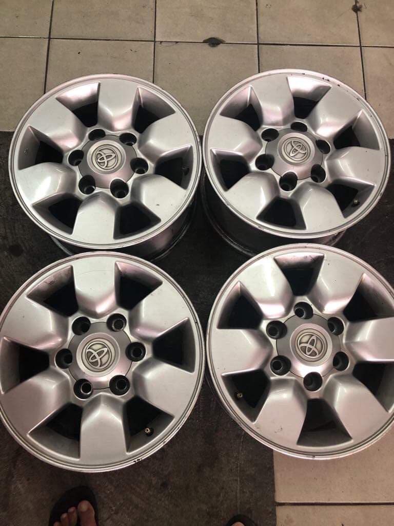 15" Toyota Hilux stock mags 6Holes Pcd139 Brandnew, Car Parts ...