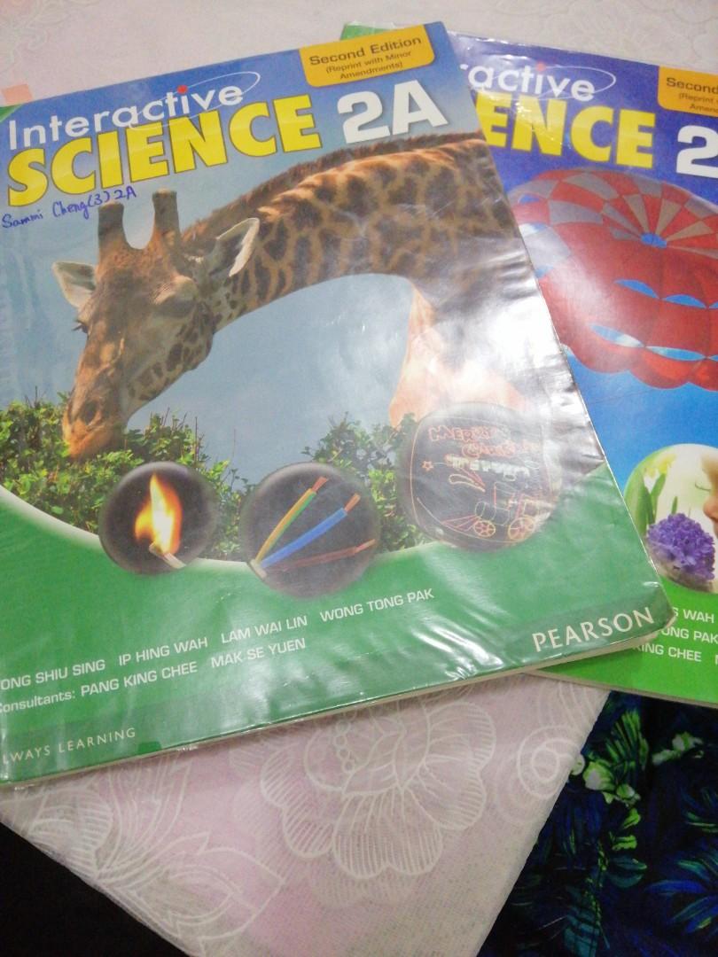 二手書 Interactive Science 2A&2B Second Edition, 興趣及遊戲, 書本 & 文具, 教科書 ...