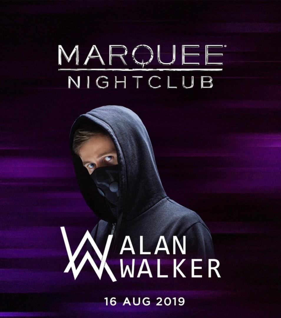 Alan Walker Marquee E-Tickets, Tickets & Vouchers, Event Tickets on ...