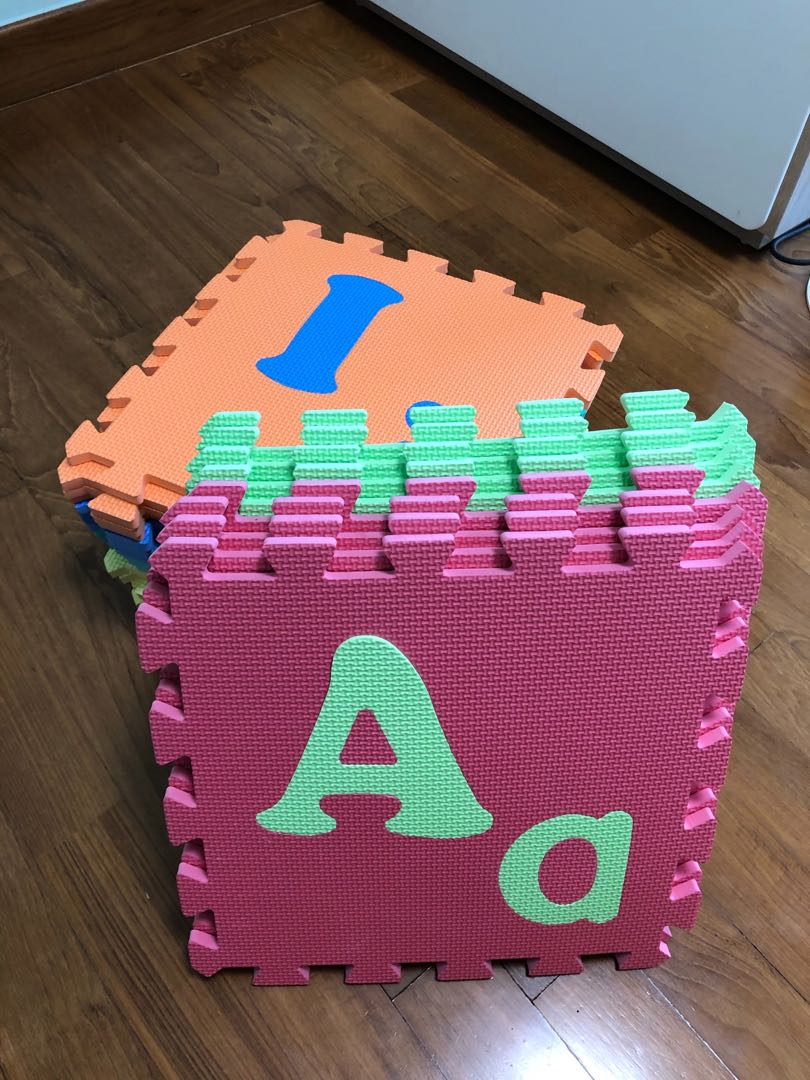 Alphabet Foam Mat, Babies & Kids, Infant Playtime on Carousell