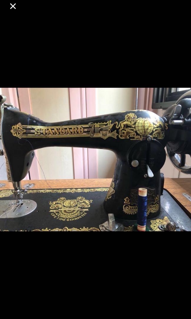 Antique Sewing Machine - Standard, Hobbies & Toys, Memorabilia ...