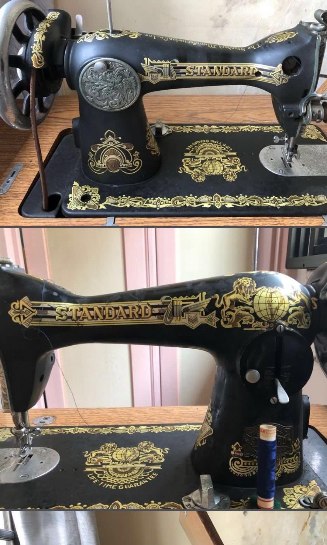 Antique Sewing Machine - Standard, Hobbies & Toys, Memorabilia ...