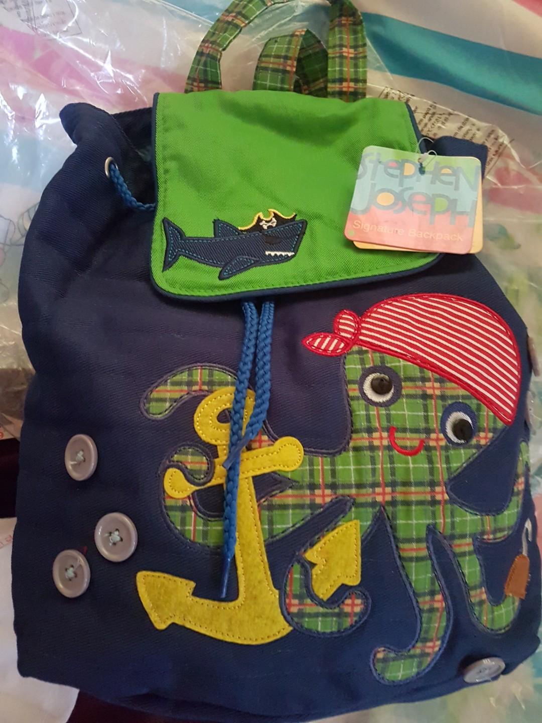 STEPHEN JOSEPH SIGNATURE KIDS' BACKPACK, Babies & Kids, Bathing ...