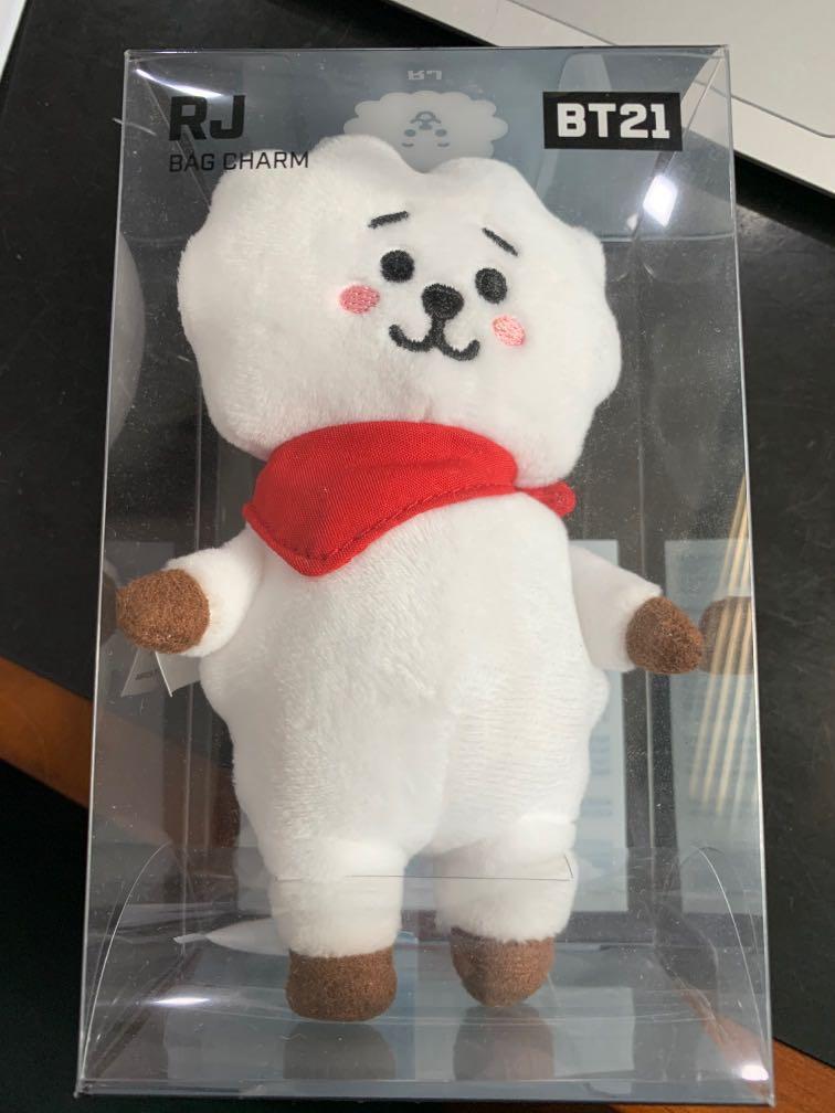 BT21 RJ Bag Charm, Hobbies & Toys, Memorabilia & Collectibles, Fan ...
