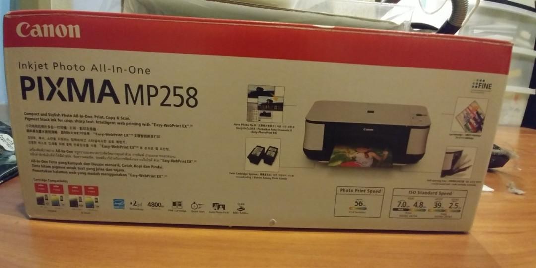 Canon Pixma MP258, Computers & Tech, Printers, Scanners & Copiers on ...