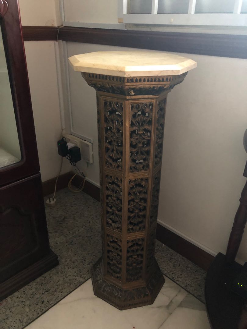 Cast iron display stand, Furniture & Home Living, Kitchenware ...