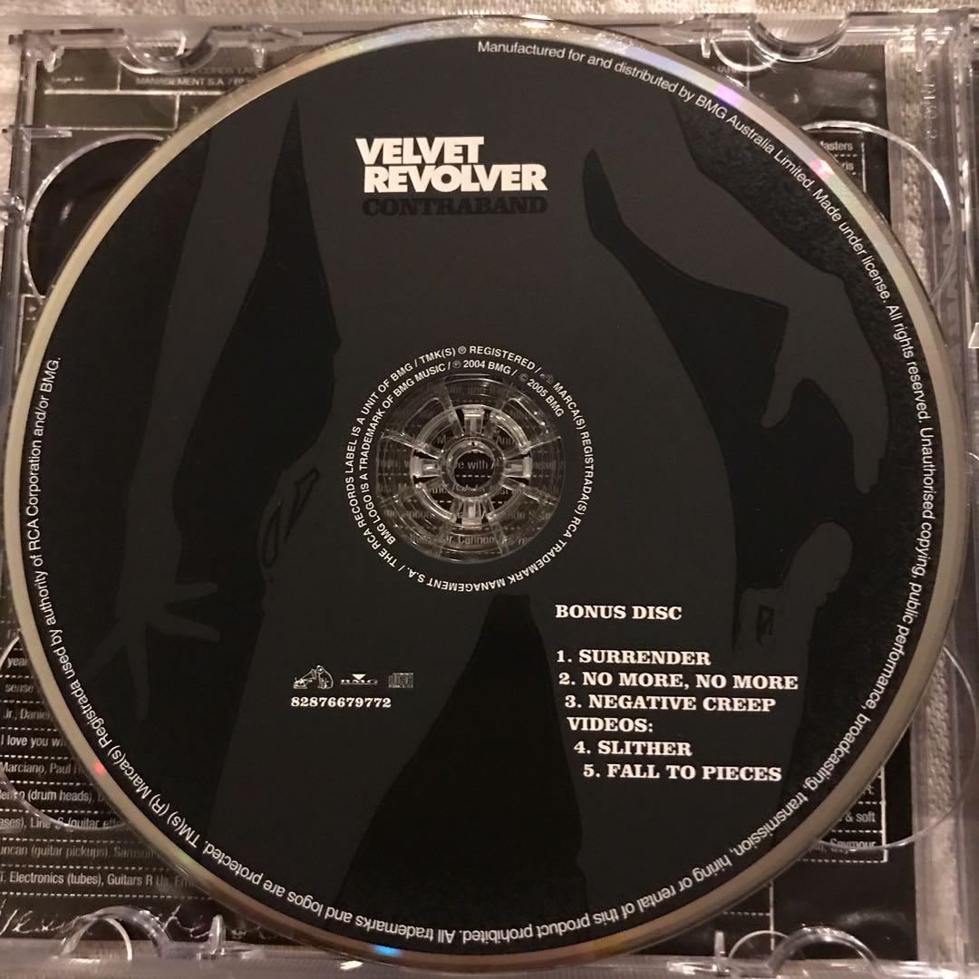 CD:Velvet Revolver-Contraband(2CDs) Tour Edition, Hobbies & Toys, Music ...