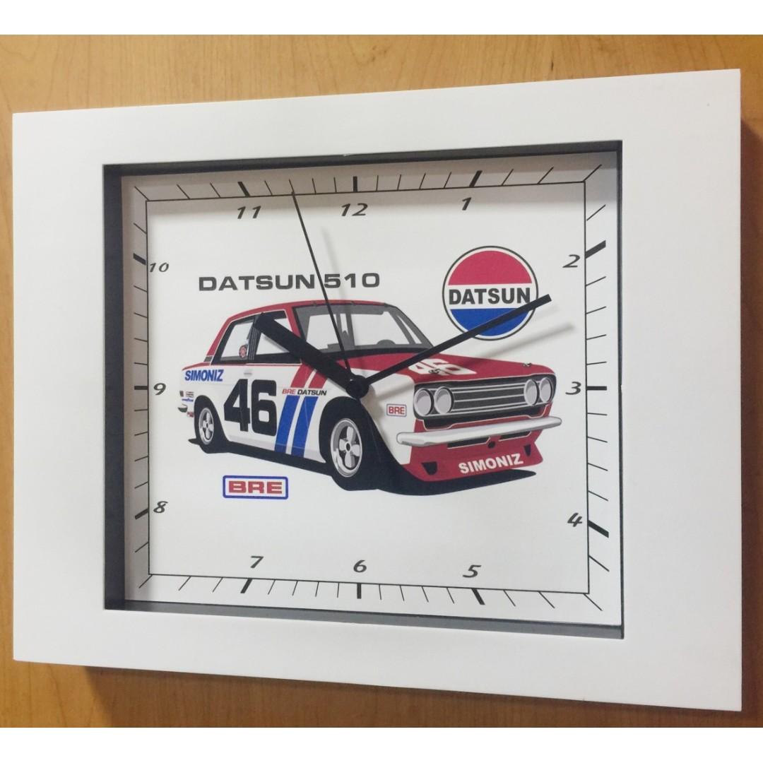 Datsun 510 Classic Wall Clock, Furniture & Home Living, Office ...