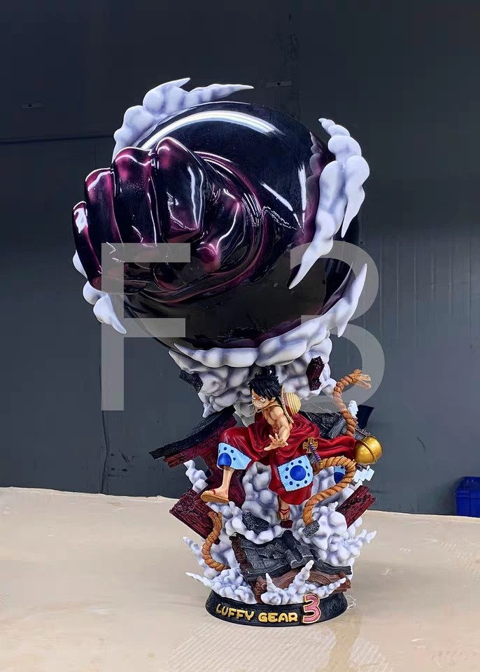F3 studio Luffy Gear 3 1/6 (One piece), Hobbies & Toys, Toys & Games on ...