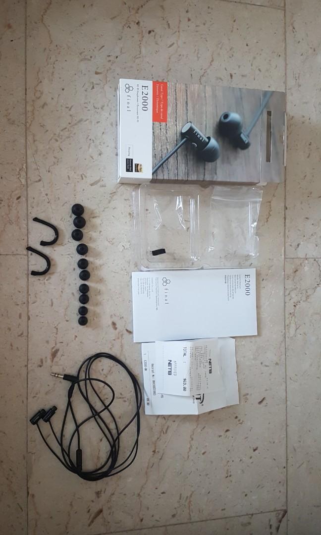 Final Audio E2000, Audio, Other Audio Equipment on Carousell