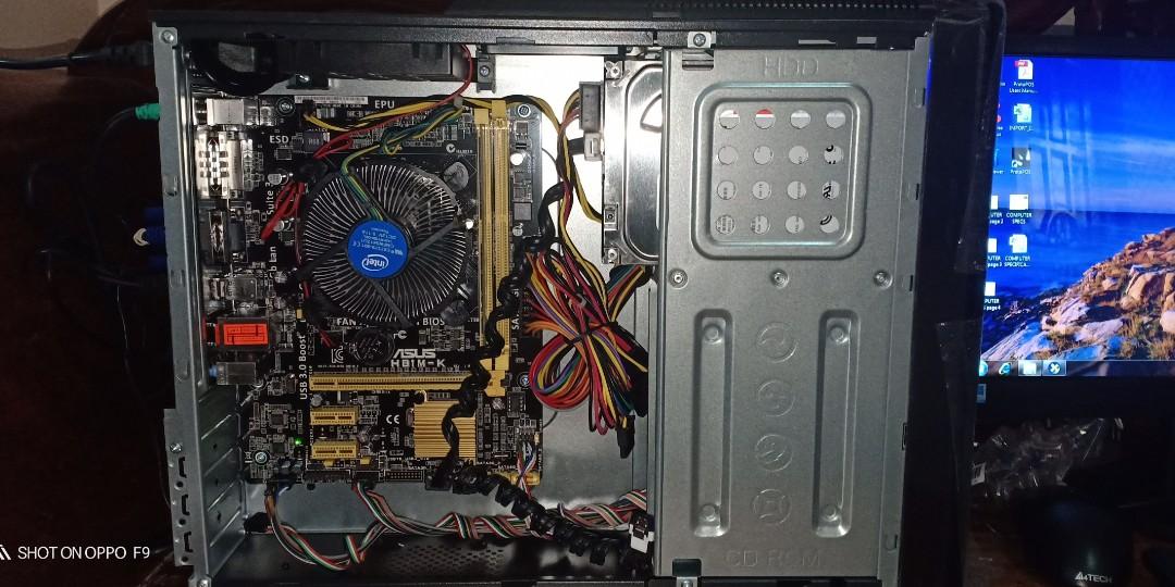 Full set Desktop computer core i3 4th Generation, Computers & Tech ...