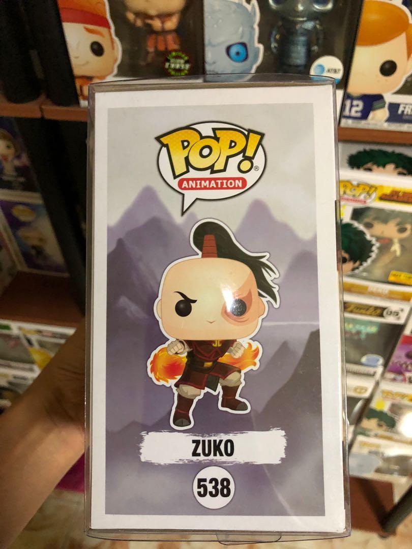 Funko Pop Avatar Zuko Chase with pop protector, Hobbies & Toys, Toys ...