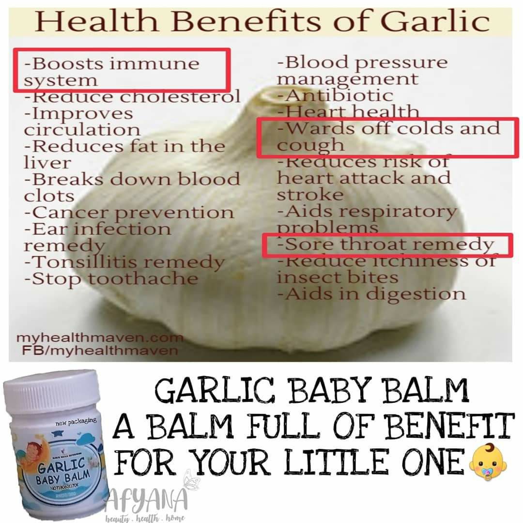Garlic Baby Balm Sg, Babies & Kids, Nursing & Feeding, Weaning ...