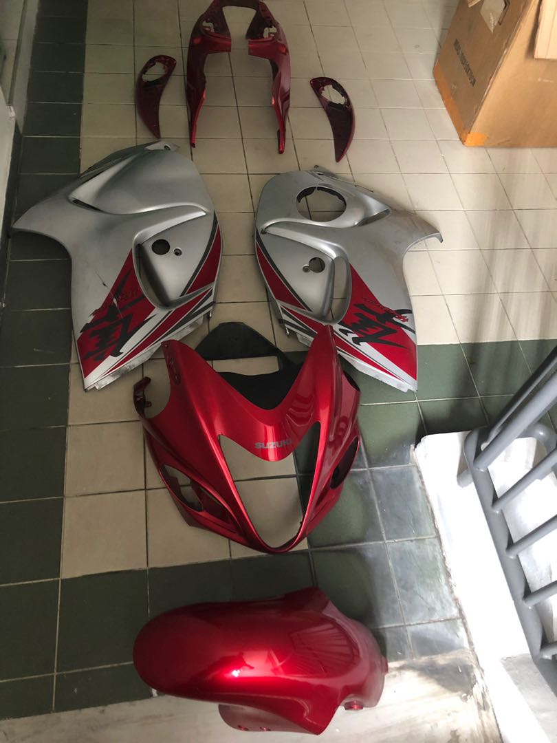 Hayabusa gen 2 coverset, Motorcycles, Motorcycle Accessories on Carousell