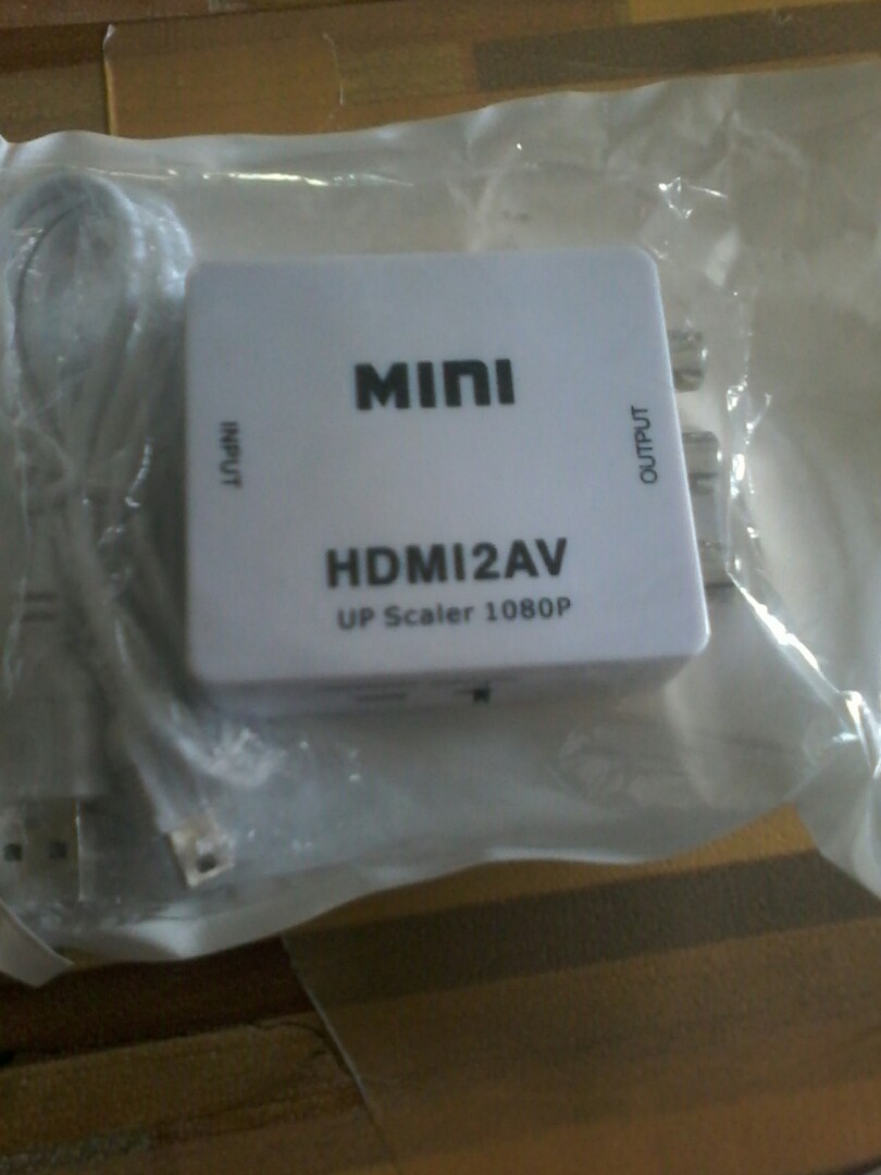 HDMI to CVBS connector, TV & Home Appliances, TV & Entertainment, Media ...