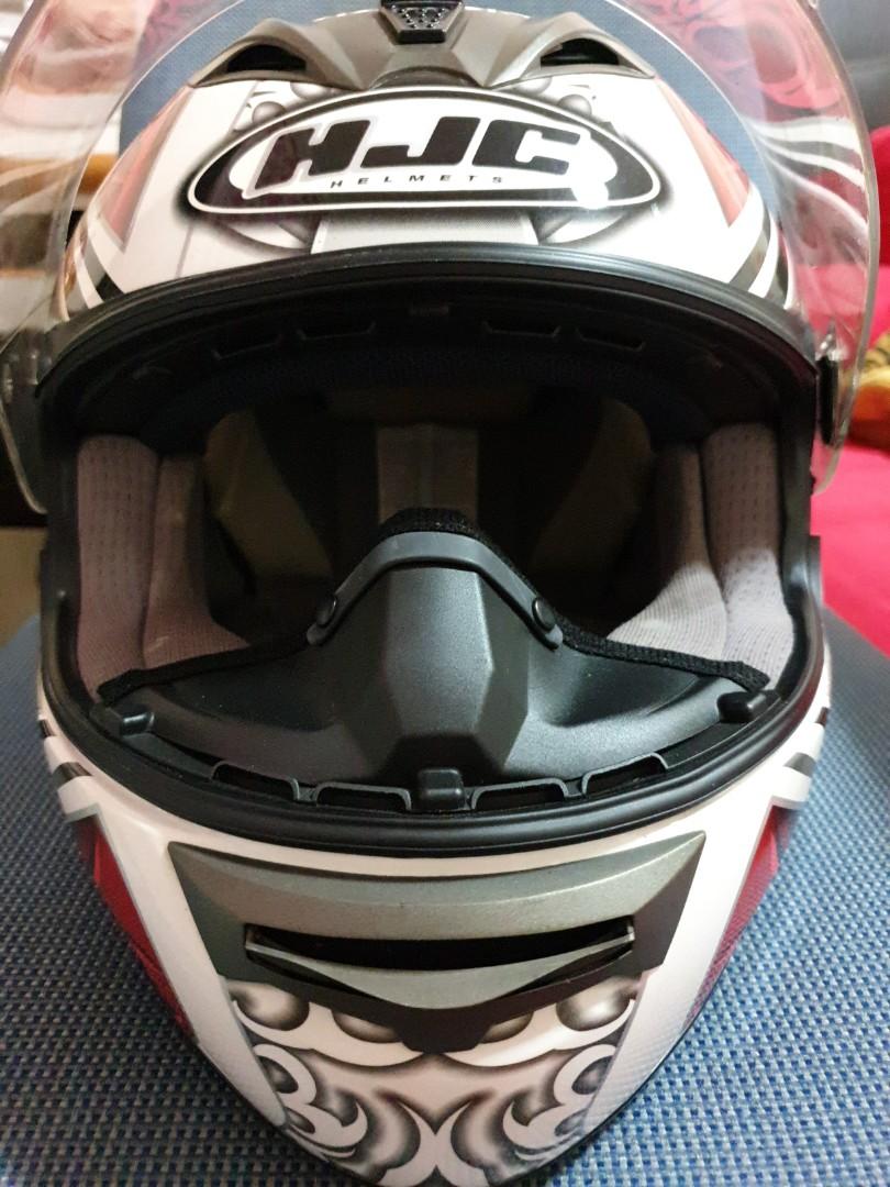HJC FG-15 DRACO Full face helmet, Motorcycles, Motorcycle Apparel on ...