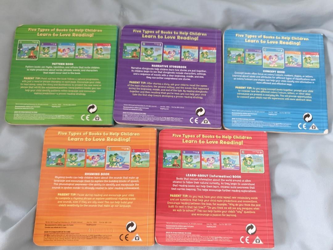 Leapfrog interactive dog and 5 storybooks, Hobbies & Toys, Books ...