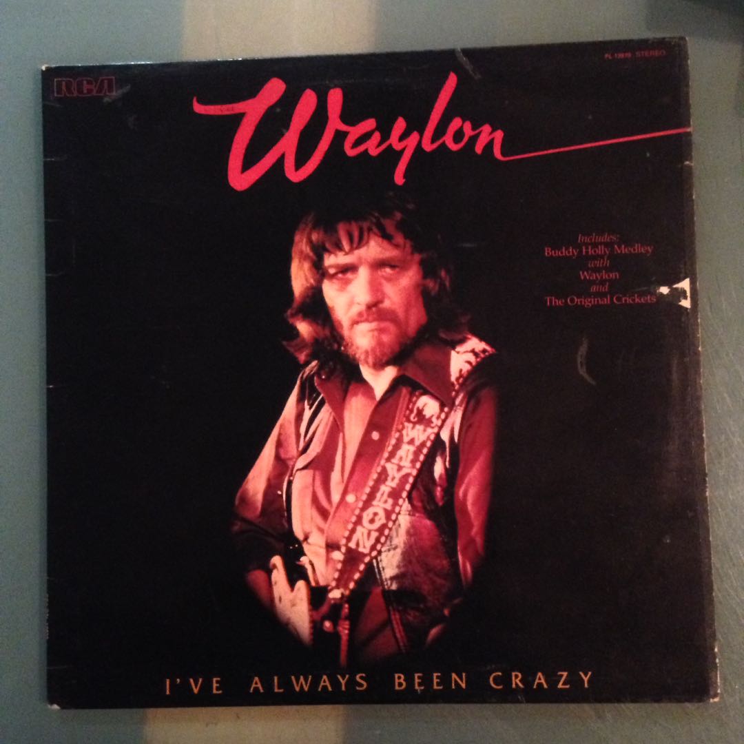 Lp Waylon Jennings (I've Always Been Crazy) - vinyl record, Hobbies ...