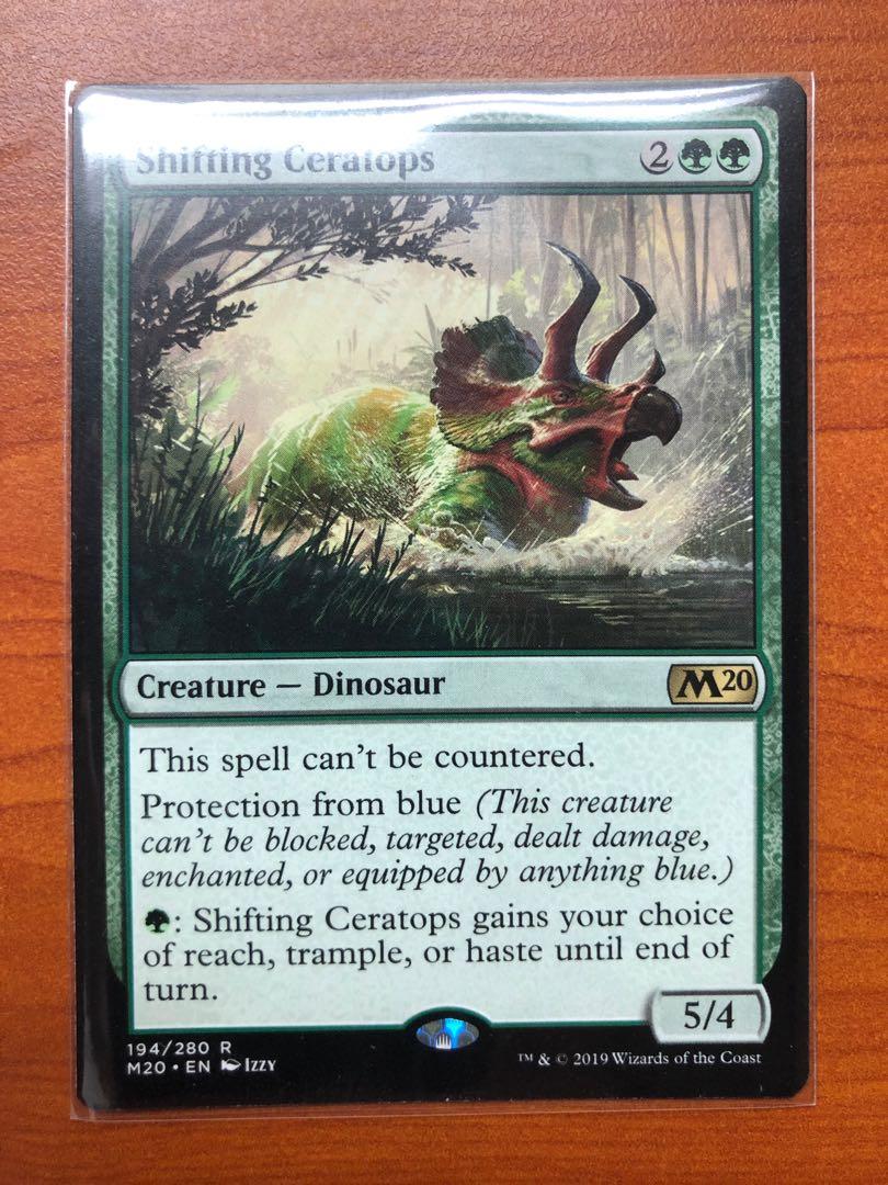 Magic The Gathering: Shifting Ceratops, Hobbies & Toys, Toys & Games on ...