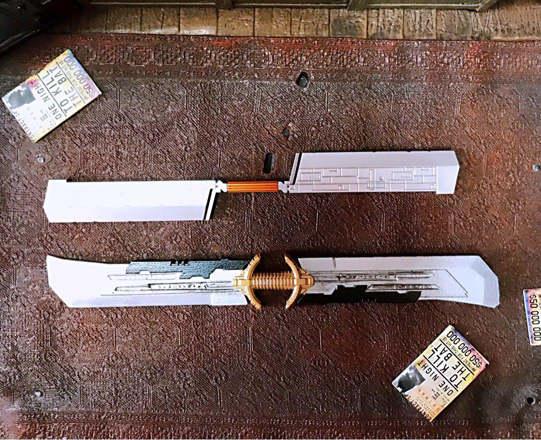 Marvel Legends Thanos and Cull Obsidian Weapon/ Blade/ Sword, Hobbies ...