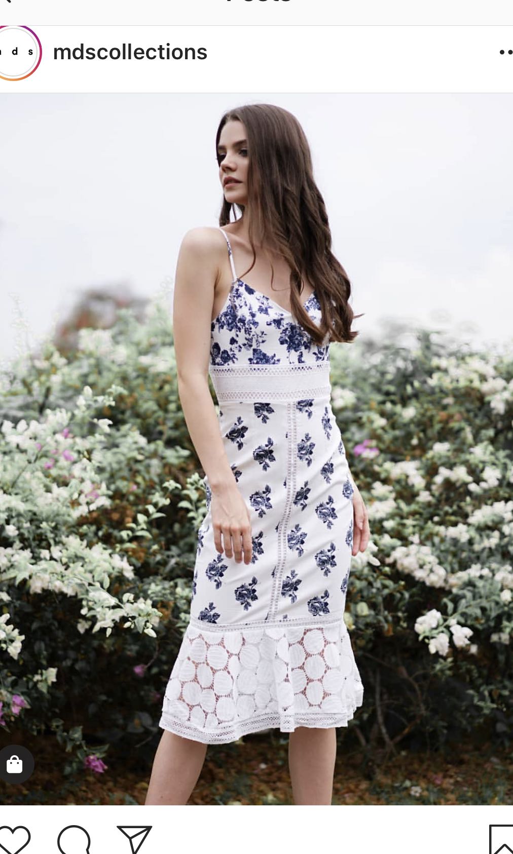 MDS Bellari Lace Dress in Porcelain, Women's Fashion, Dresses & Sets, Dresses on Carousell